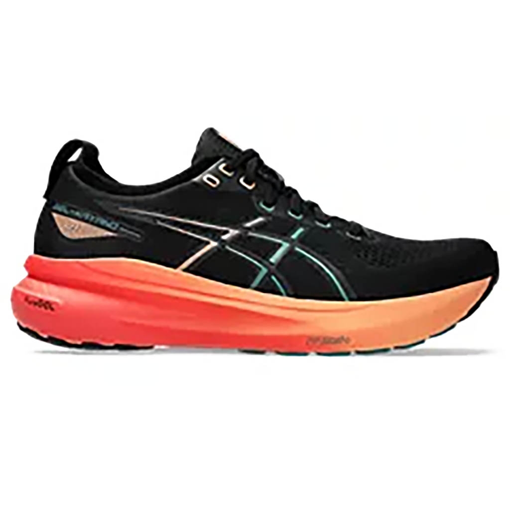 Asics kayano black mens store