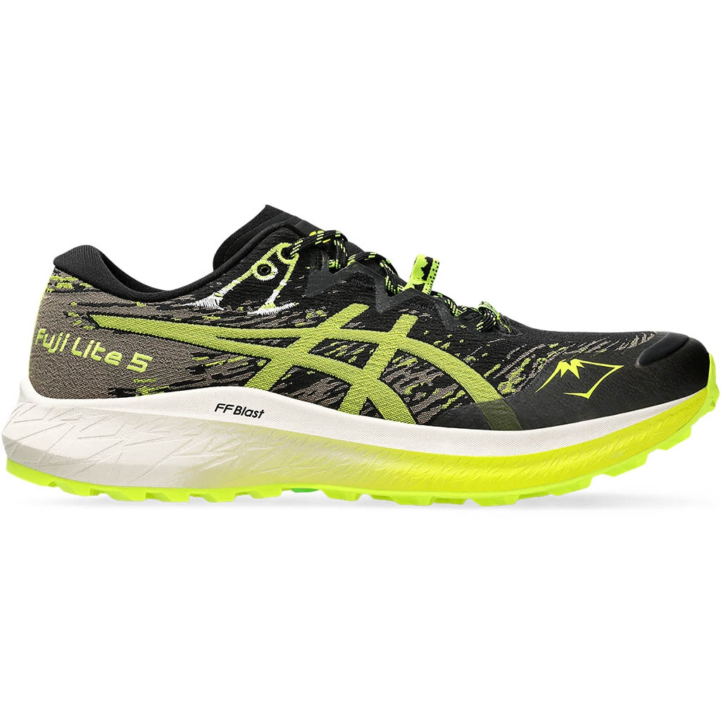 Asics Fuji Lite 5 Black Safety Yellow LEPAPE