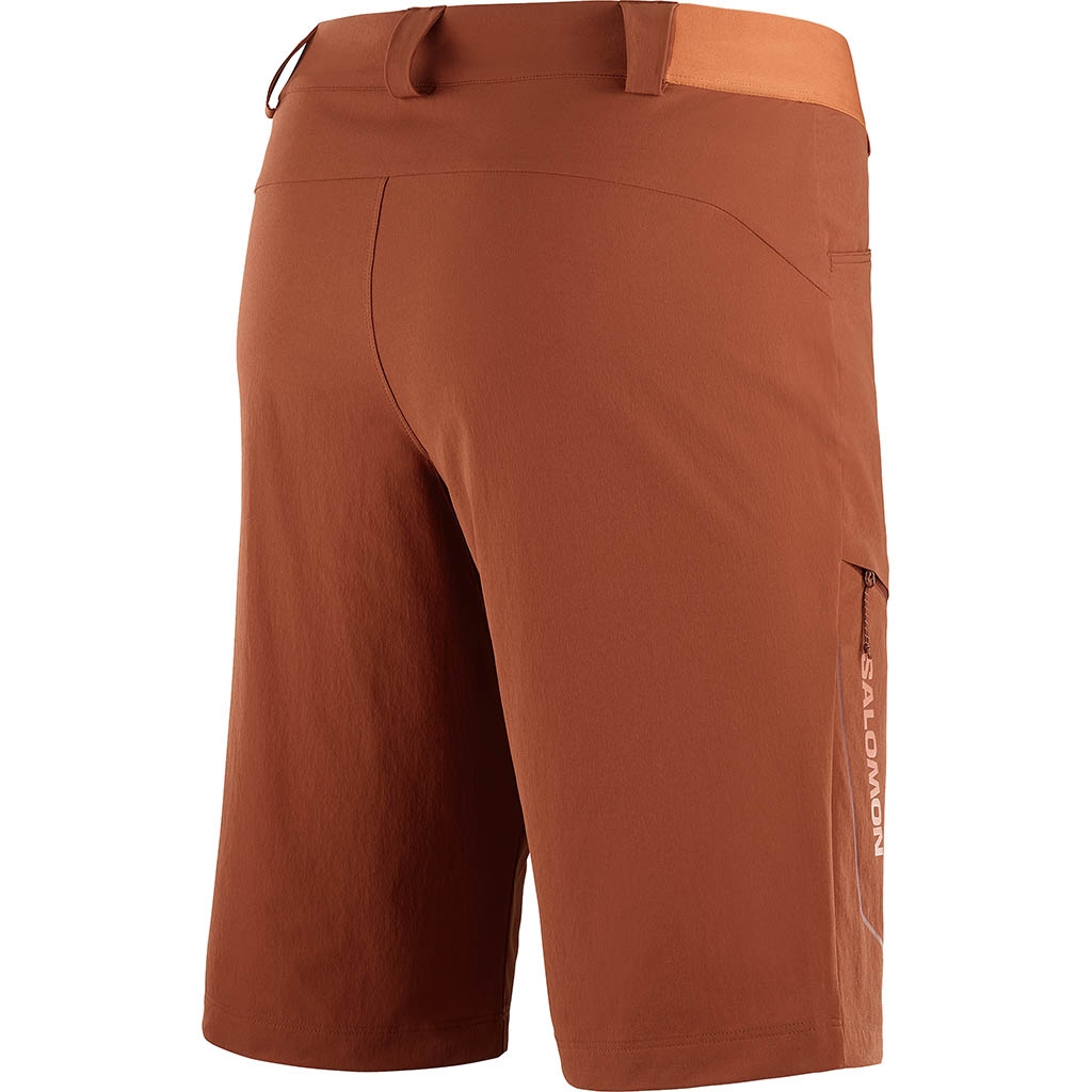 Salomon Wayfarer Shorts Burnt Henna Lepape