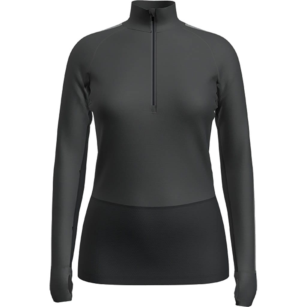 Icebreaker Mer Zoneknit 200 Long Sleeve Half Zip Jet Hthr.Blk.Metro H ...