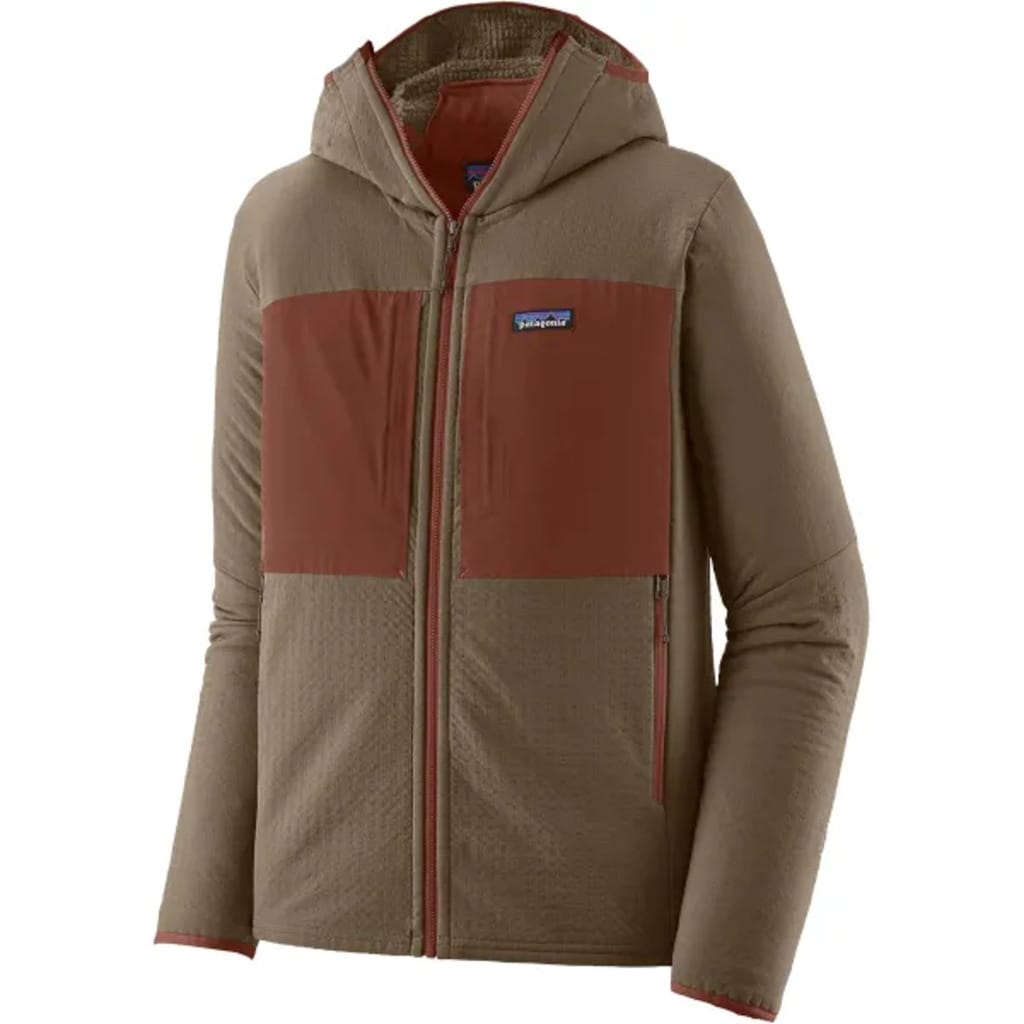 R2 TechFace Hoody-Marlow Brown-Patagonia | Lepape