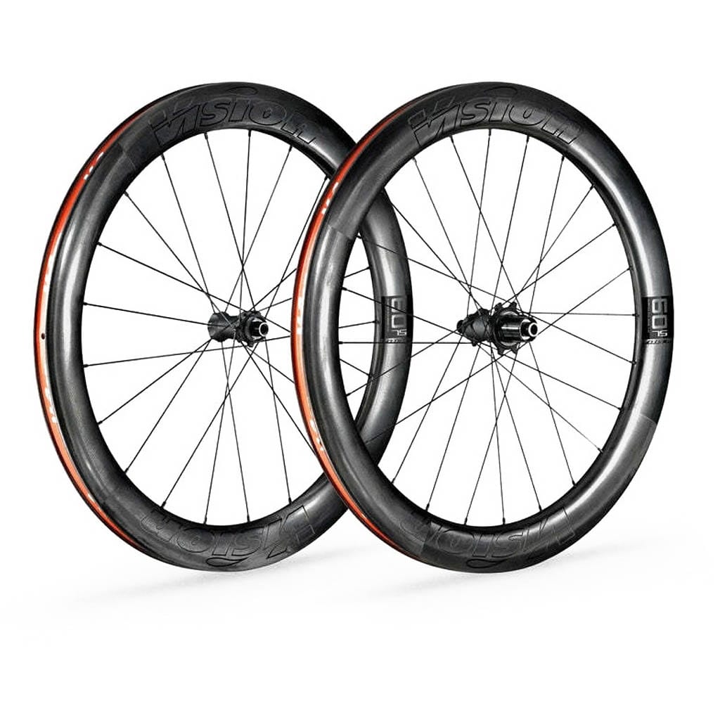 Vision METRON 60 SL DISC CLINCHER/TL noir : Roues carbone pour vélo de ...