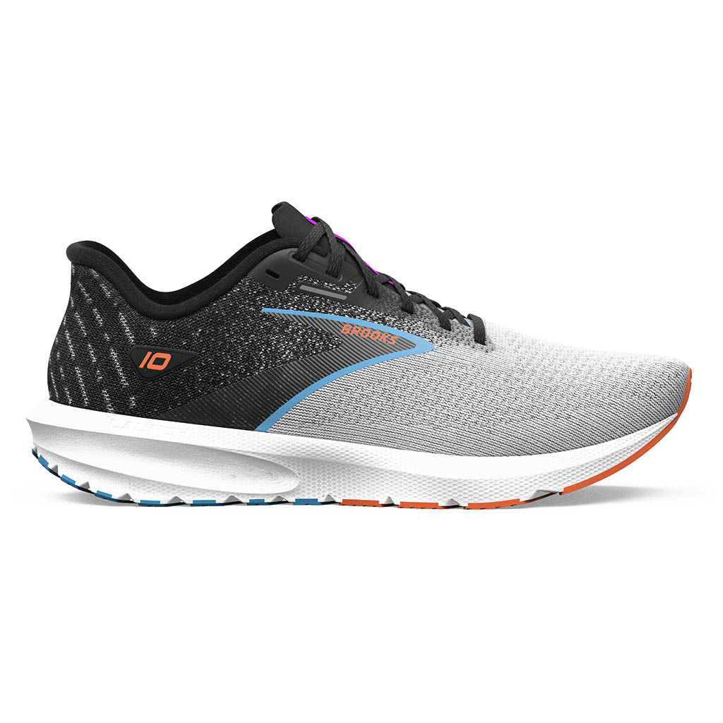 Brooks running Launch 10 Black.Grey.Orange Clown Fish | Lepape