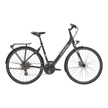 Trek verve 1 equipped gris : vélo ville modèle mixte