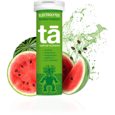 Ta Energy Electrolytes Hydration Tabs - Watermelons 12 Lozenges | Pope