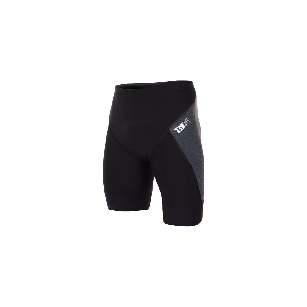 Elite shorts zerod trisuit black and gray - men's model
