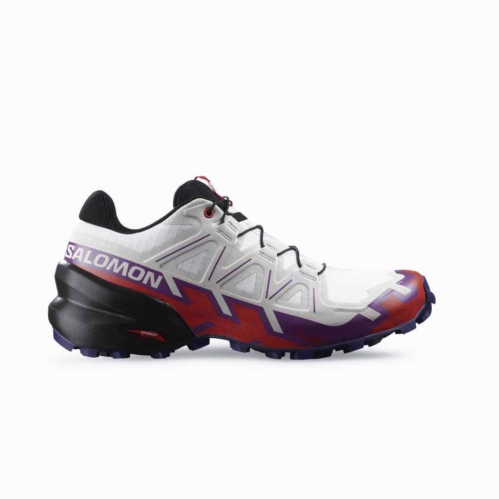 Salomon Speedcross 6 White.Sparkling Grape.Fiery Red | Lepape